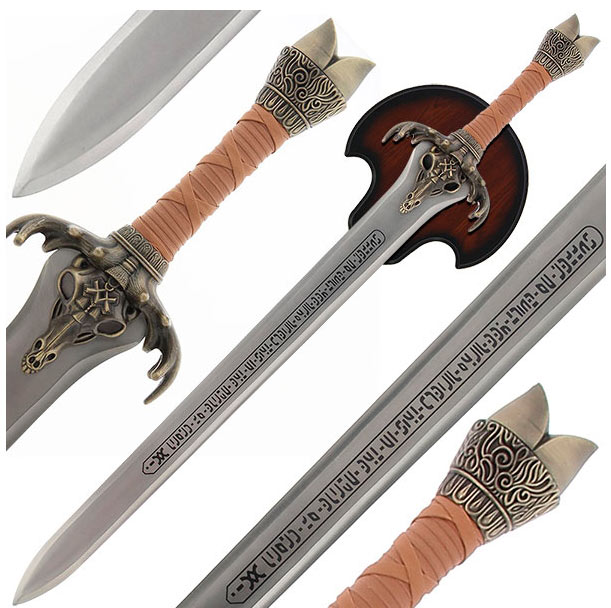 Espada Conan el Bárbaro, Padre de Conan, 98 cm por 134,90€ - Qué Friki