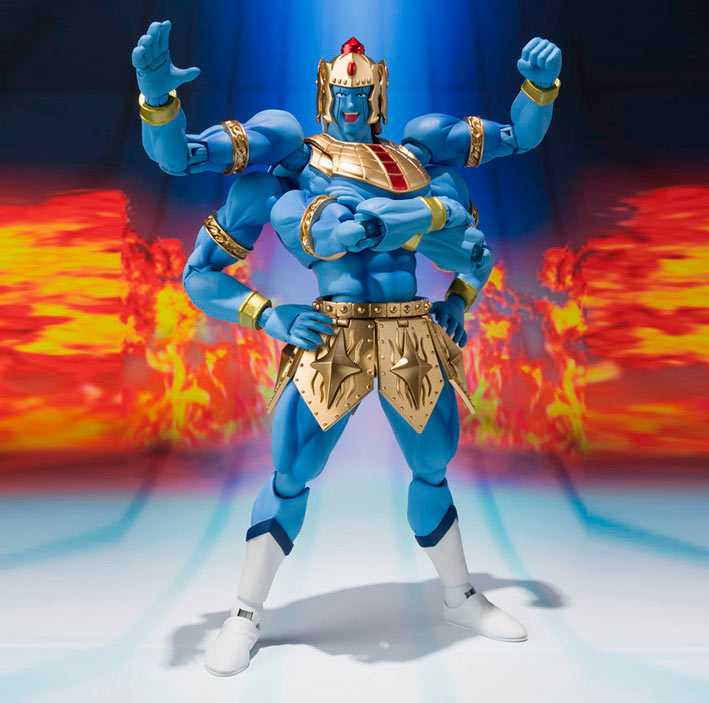Figura Ashuraman 15 cm. Musculman (Kinnikuman). S.H. Figuarts. Bandai ...