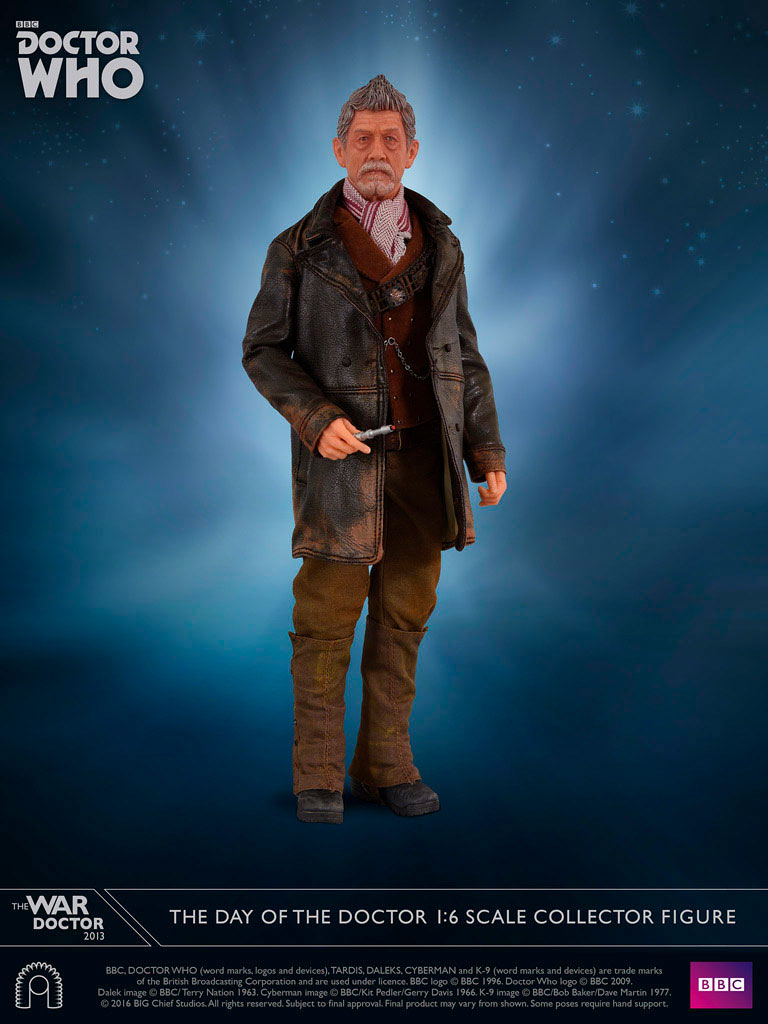 Figura The War Doctor 30 cm. Dr. Who. Escala 1:6. BIG Chief Studios por ...