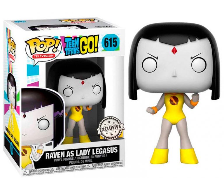 Funko POP Raven as Lady Legasus, 10 cm. Teen Titans Go!. DC Cómics por ...