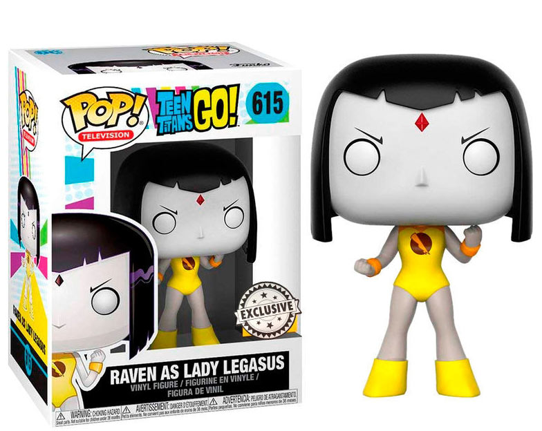 Funko POP Raven as Lady Legasus, 10 cm. Teen Titans Go!. DC Cómics por ...
