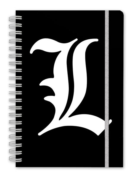 Libreta A5 Detective L. Death Note por 8,12€ - Qué Friki