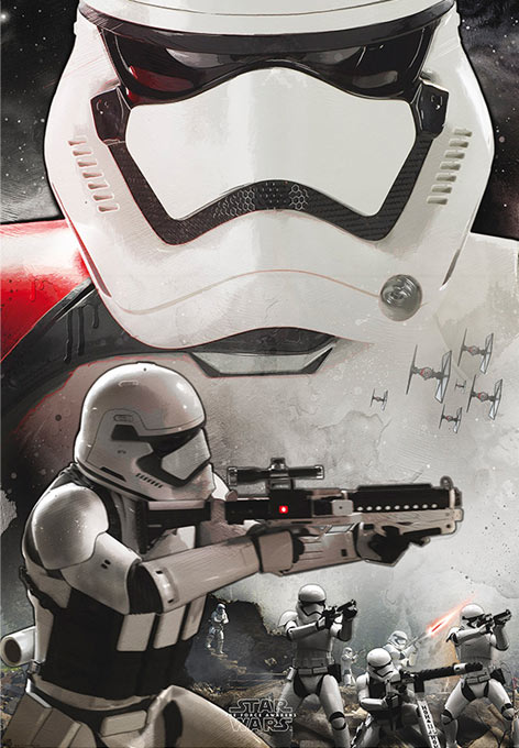 Poster Star Wars EP VII, Stormtroopers de la primera orden. 98 x 68cm ...